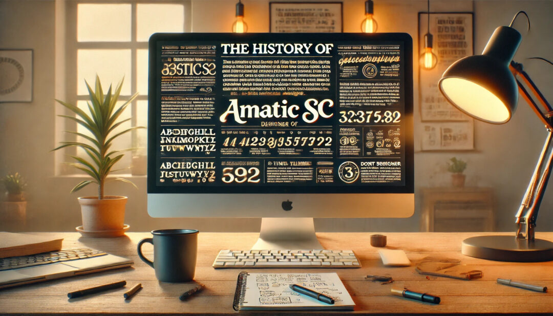 Amatic SC (Font History) - Graphic Design Resource