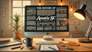 Amatic SC (Font History) - Graphic Design Resource