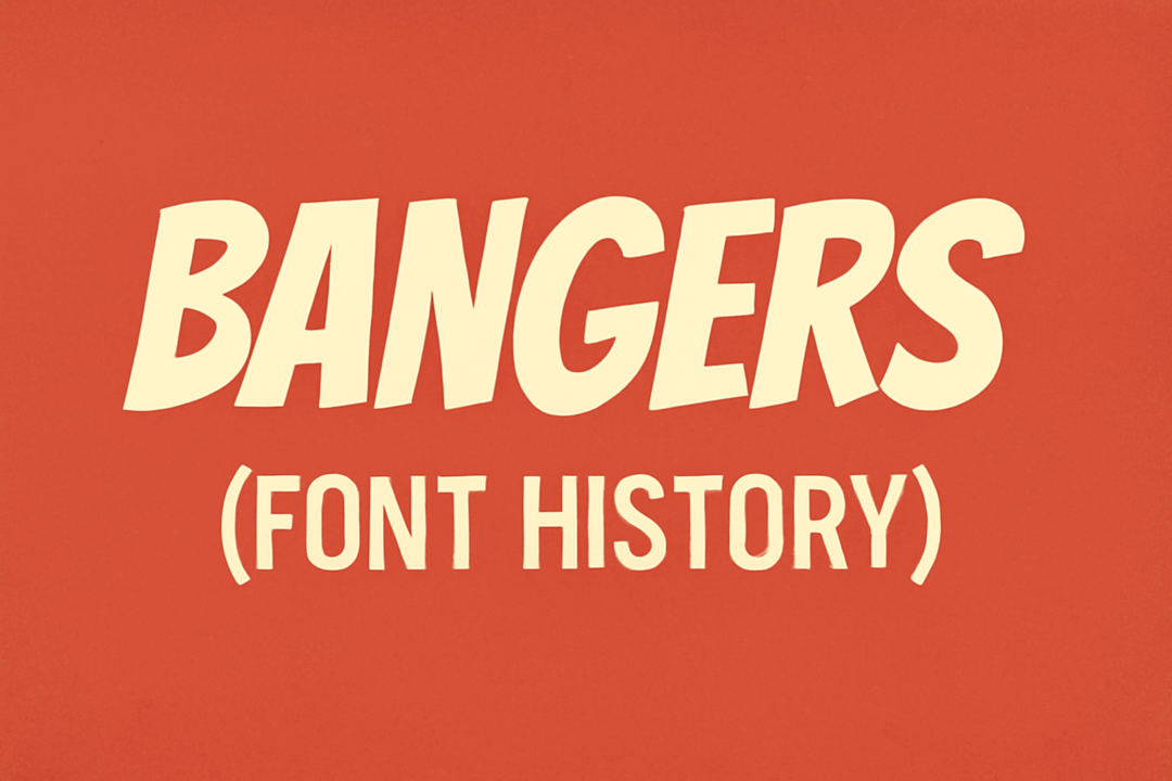 Bangers (Font History) - Graphic Design Resource