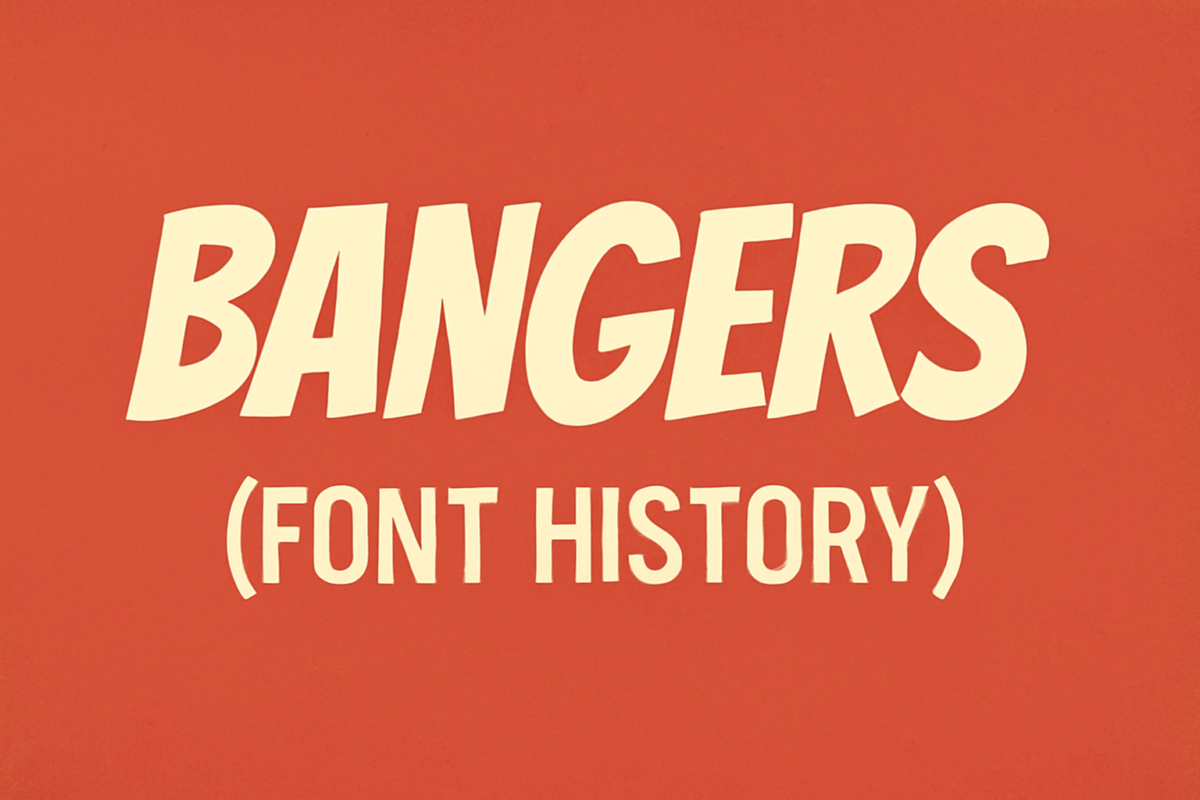 Bangers (Font History) - Graphic Design Resource