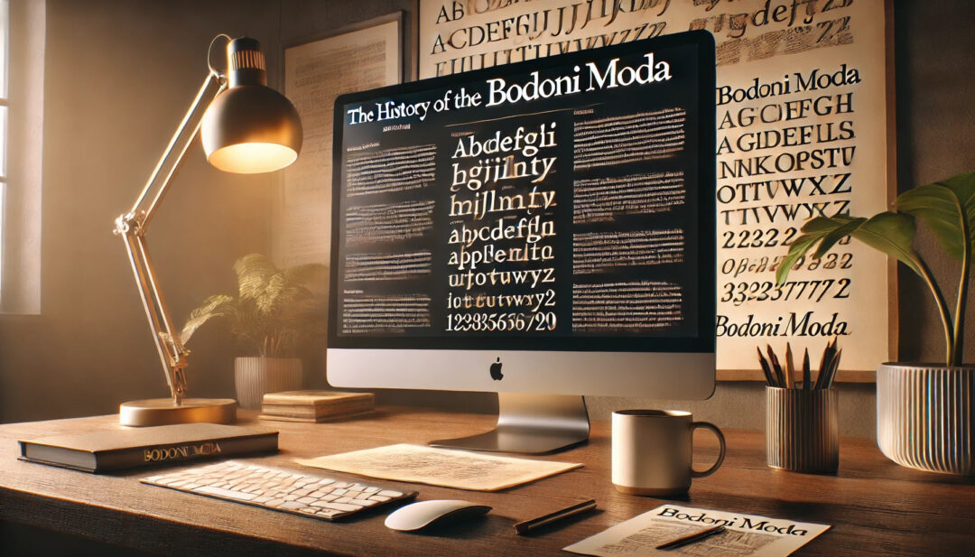 Bodoni Moda (Font History) - Graphic Design Resource