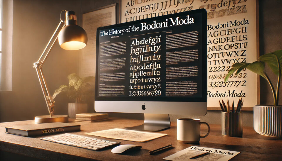 Bodoni Moda (Font History) - Graphic Design Resource