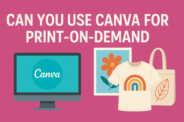 Can You Use Canva for Print-on-Demand - Graphic Design Resource