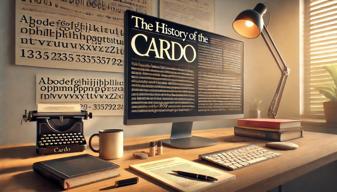 Cardo (Font History) - Graphic Design Resource