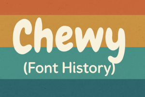 Chewy (Font History) - Graphic Design Resource