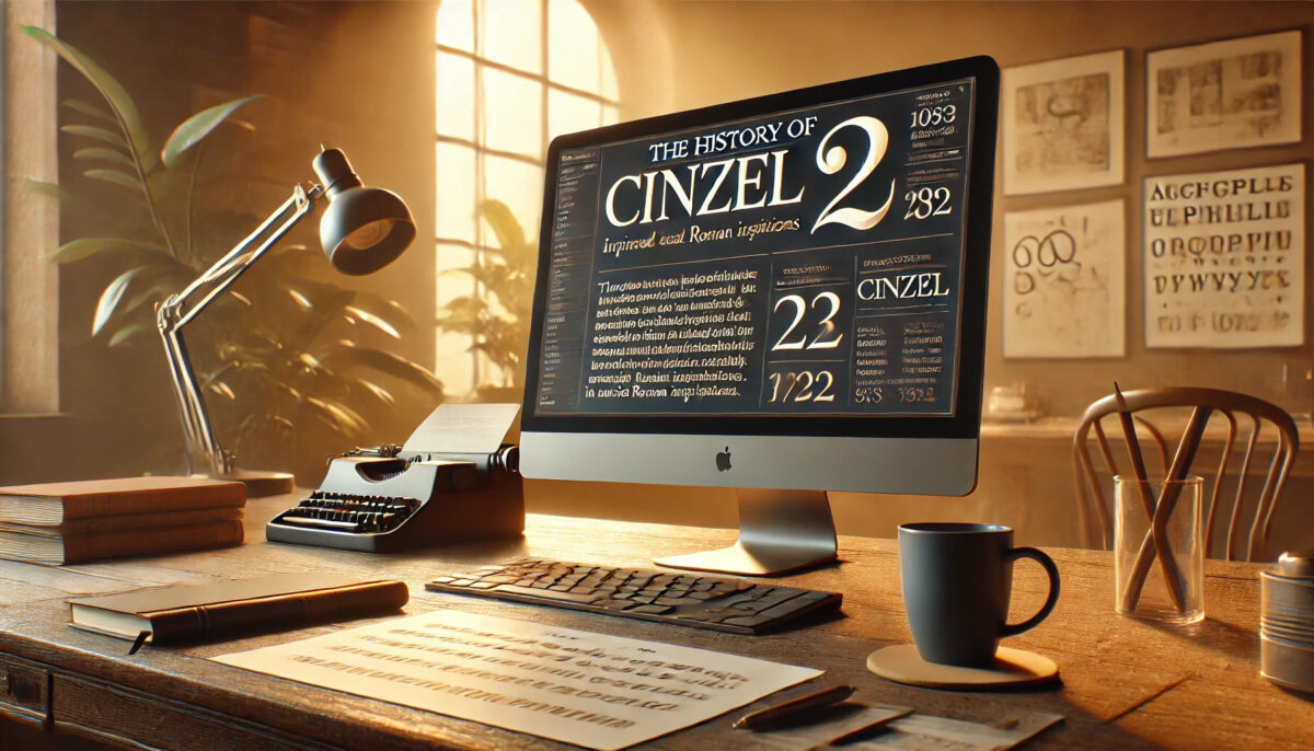 Cinzel (Font History) - Graphic Design Resource