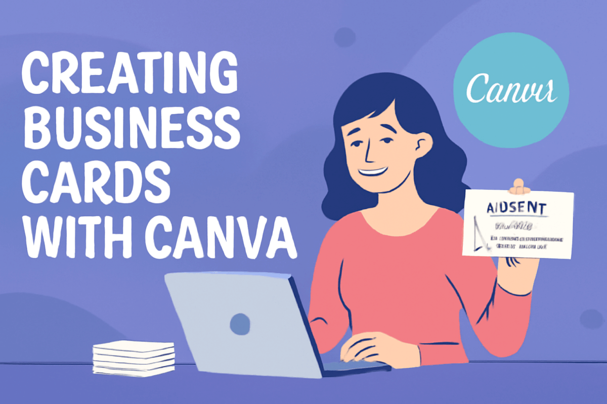 Creating Business Cards with Canva - Graphic Design Resource