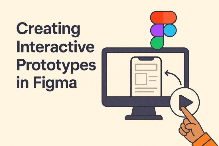 Creating Interactive Prototypes in Figma - Graphic Design Resource