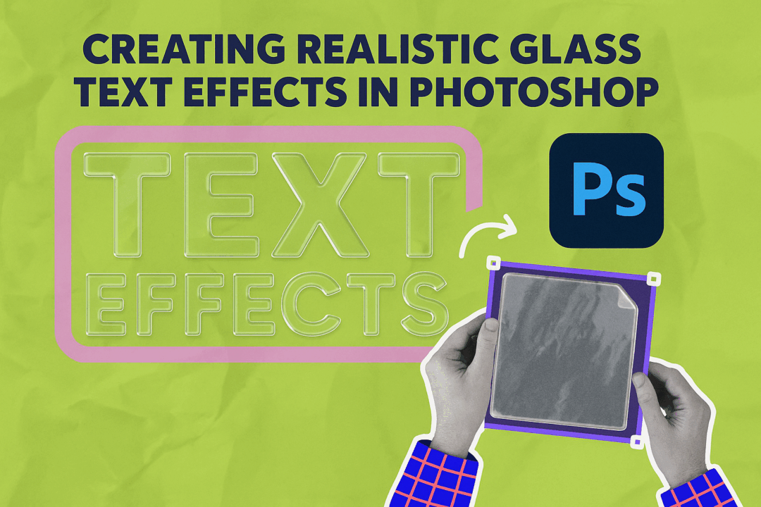 Creating Realistic Glass Text Effects in Photoshop