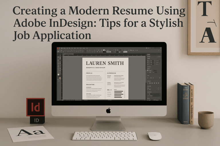 Creating a Modern Resume Using Adobe InDesign