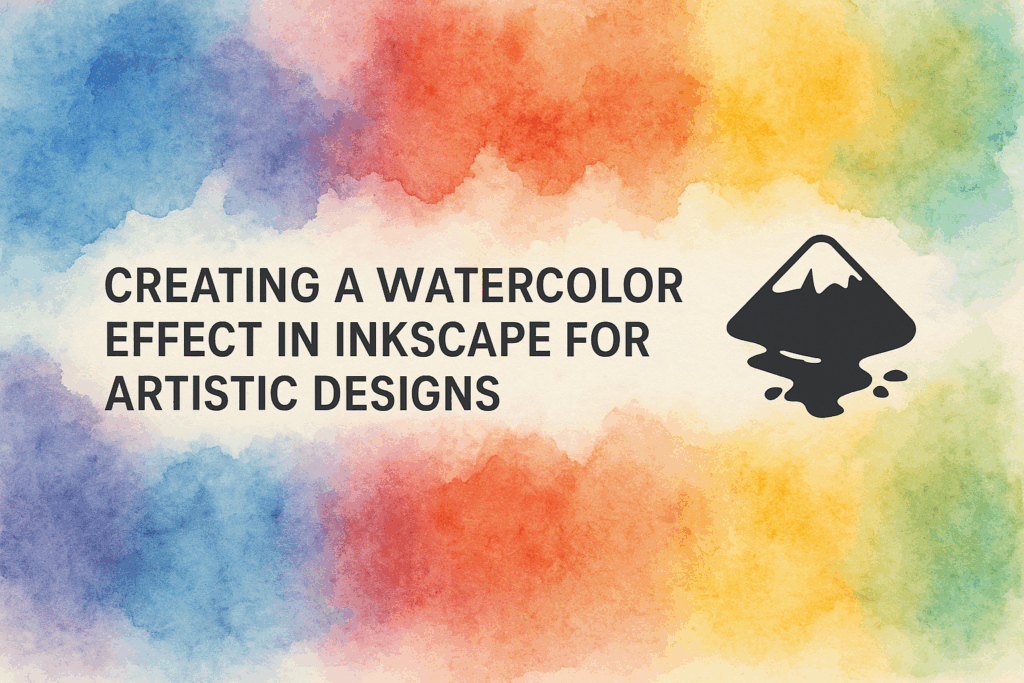 Creating a Watercolor Effect in Inkscape for Artistic Designs - Graphic Design Resource