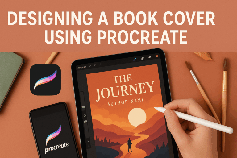 Designing a Book Cover Using Procreate - Graphic Design Resource