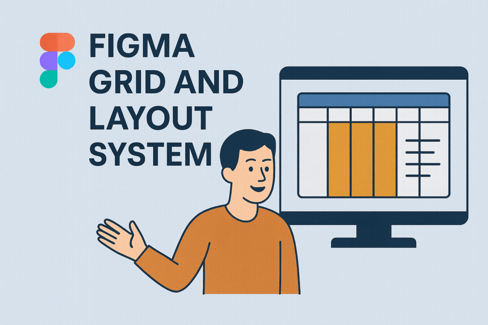 Figma Grid and Layout System - Graphic Design Resource