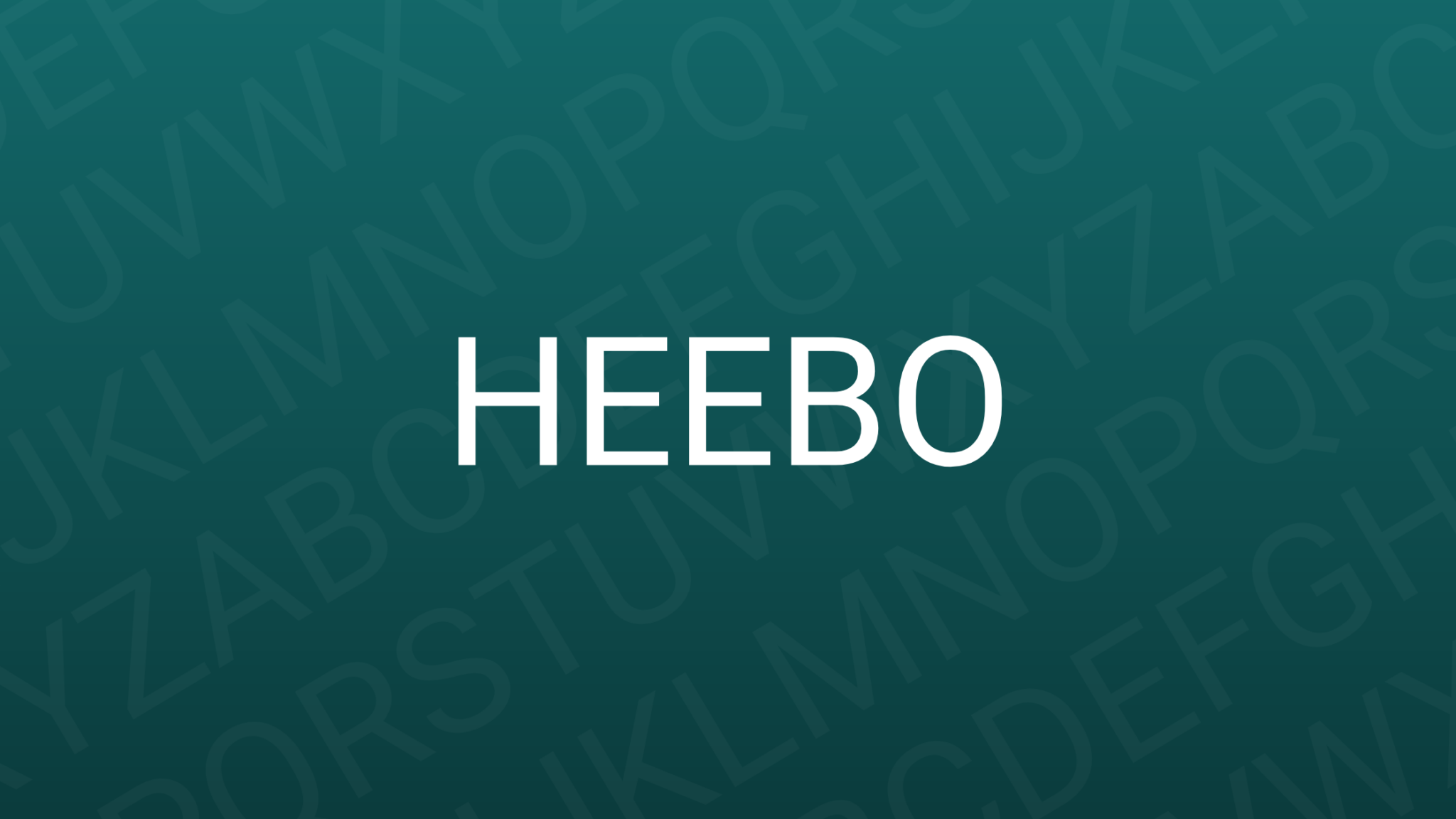 Heebo (Font History) - Graphic Design Resource