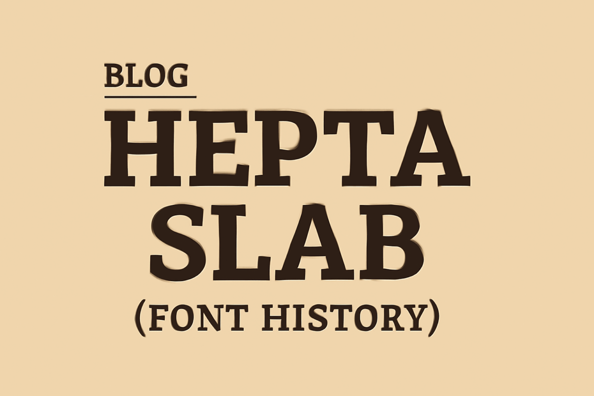 Hepta Slab (Font History) - Graphic Design Resource