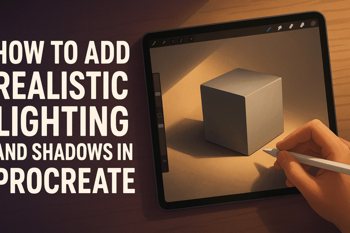 How to Add Realistic Lighting and Shadows in Procreate - Graphic Design Resource