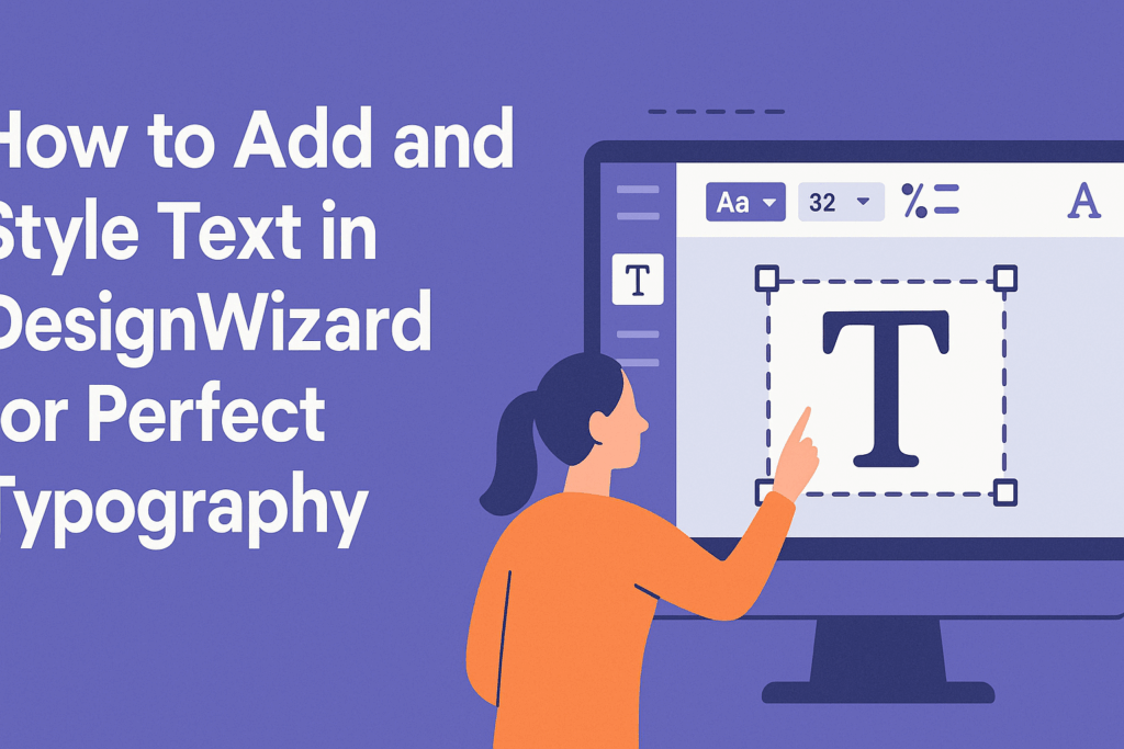 How to Add and Style Text in DesignWizard for Perfect Typography ...