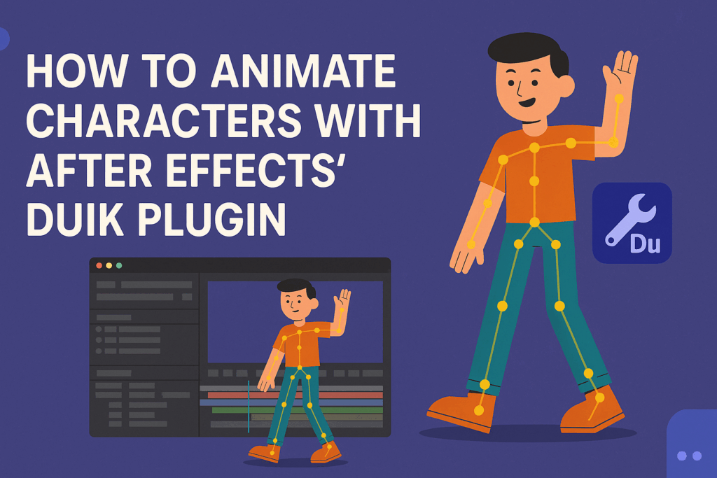 How to Animate Characters with After Effects’ Duik Plugin - Graphic Design Resource