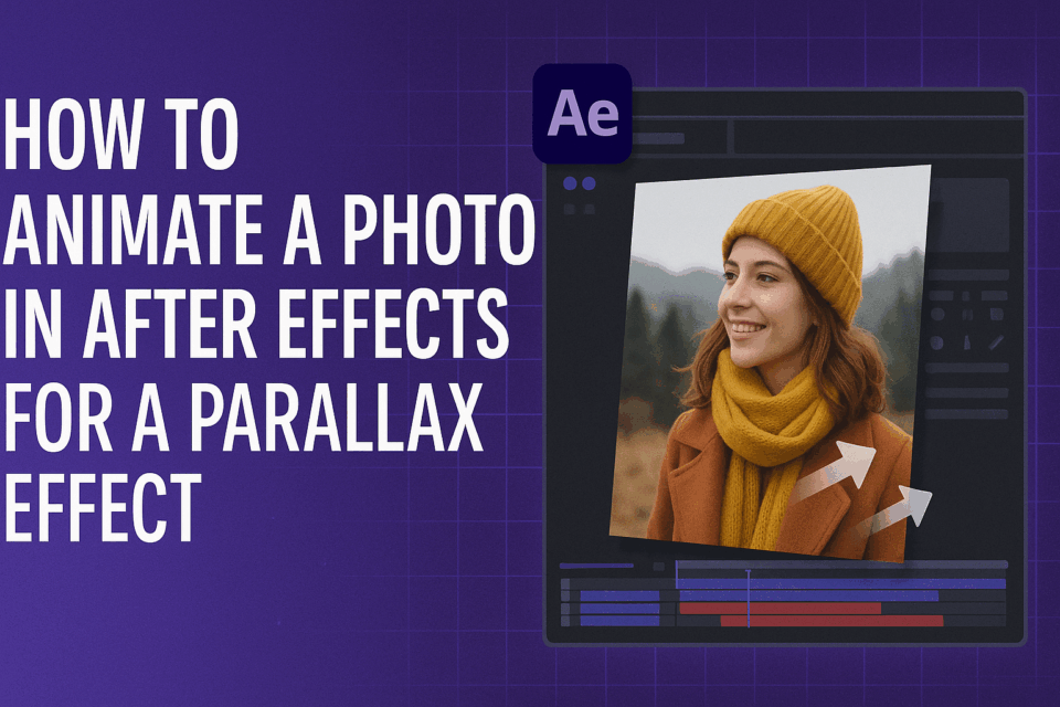 How to Animate a Photo in After Effects for a Parallax Effect - Graphic Design Resource