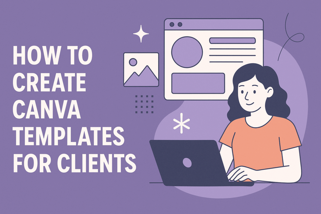 How to Create Canva Templates for Clients - Graphic Design Resource