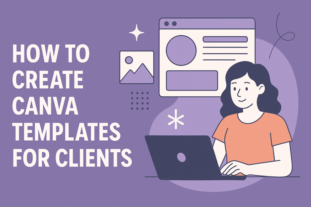 How to Create Canva Templates for Clients - Graphic Design Resource