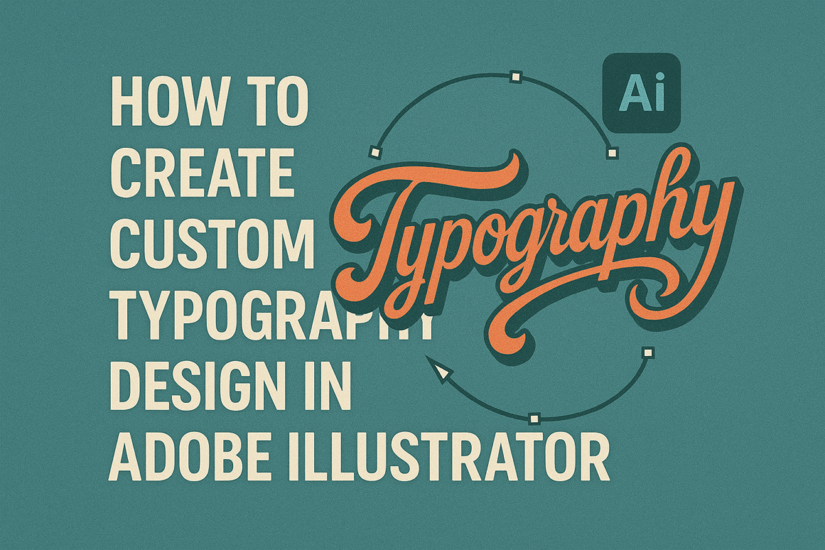 How to Create Custom Typography Design in Adobe Illustrator - Graphic ...