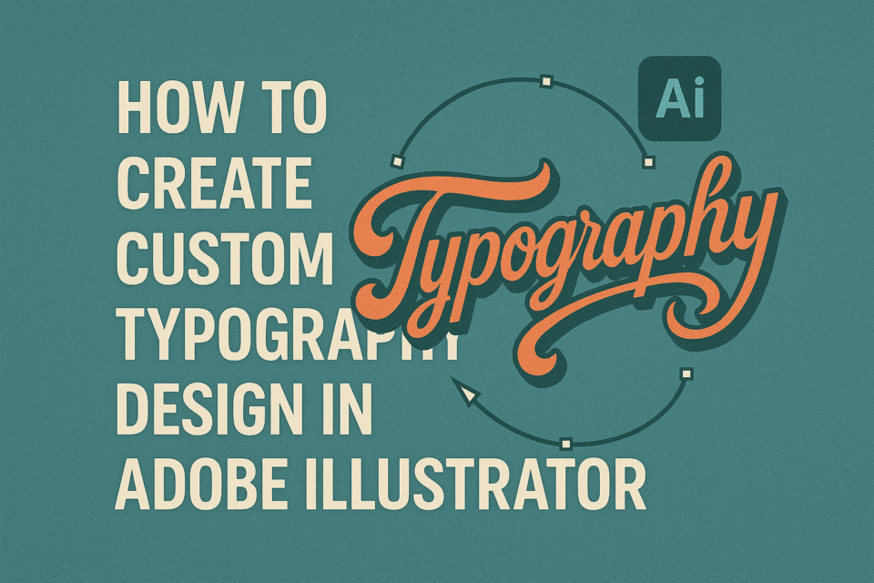 How to Create Custom Typography Design in Adobe Illustrator - Graphic Design Resource