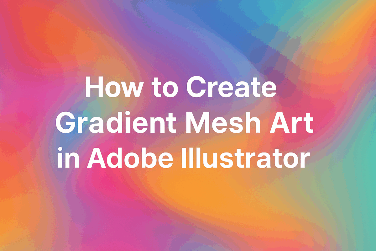 How to Create Gradient Mesh Art in Adobe Illustrator - Graphic Design ...