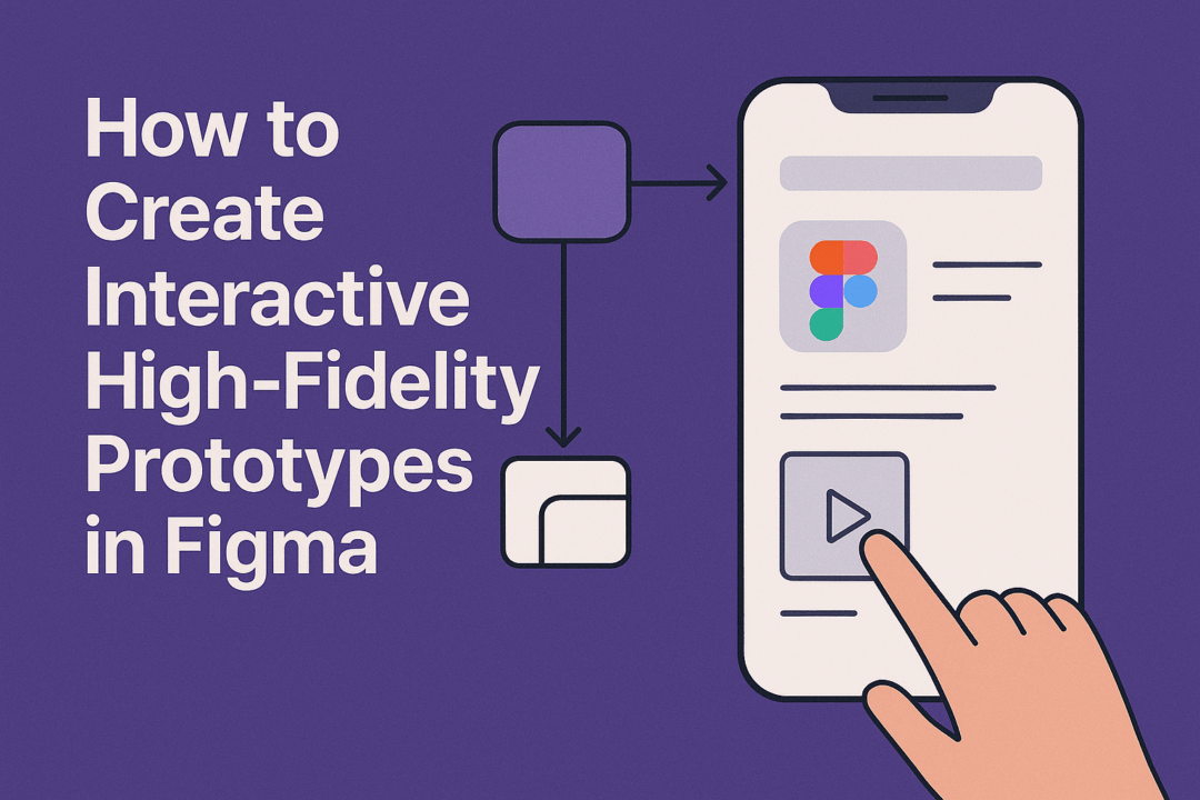 How to Create Interactive High-Fidelity Prototypes in Figma - Graphic ...