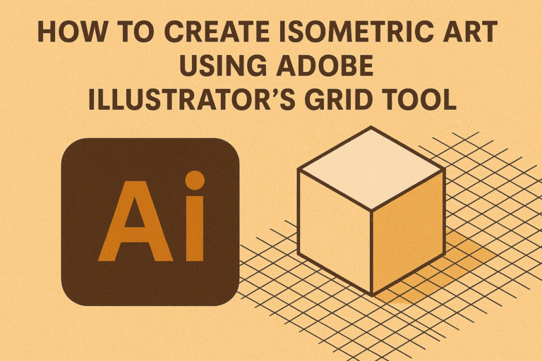How to Create Isometric Art Using Adobe Illustrator’s Grid Tool ...