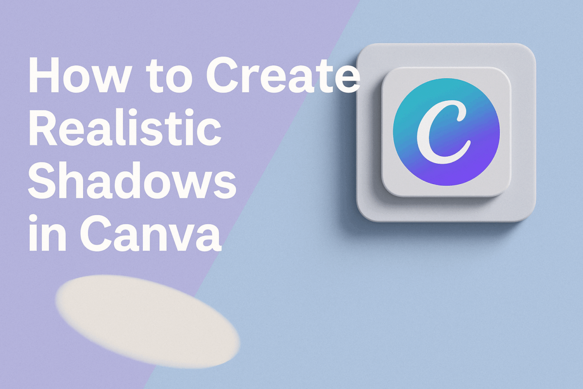 How to Create Realistic Shadows in Canva - Graphic Design Resource