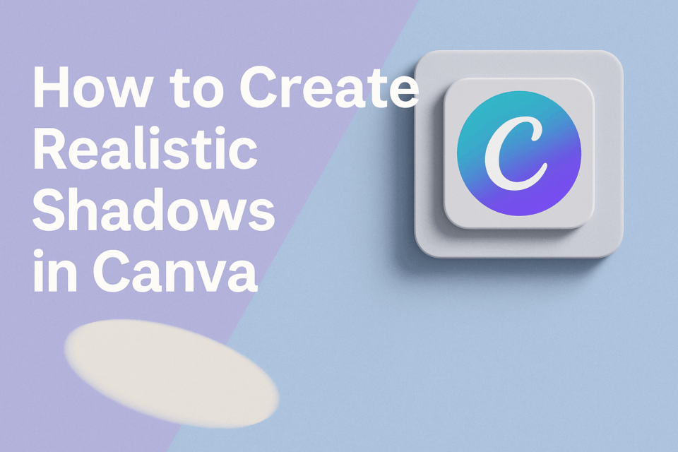 How to Create Realistic Shadows in Canva - Graphic Design Resource