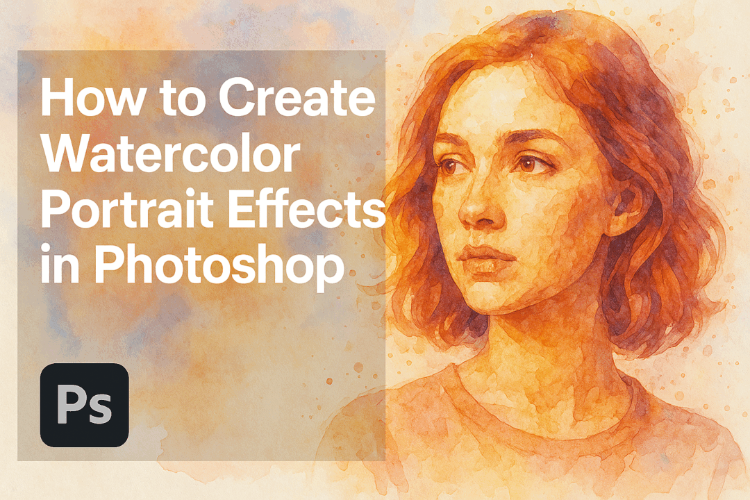 How to Create Watercolor Portrait Effects in Photoshop - Graphic Design ...