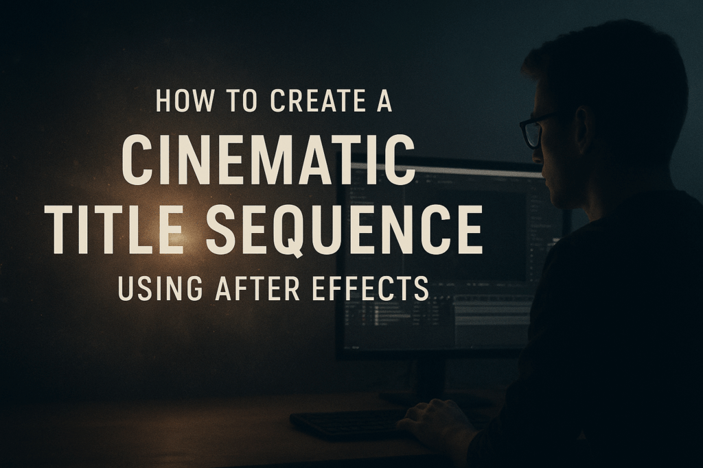 How to Create a Cinematic Title Sequence Using After Effects - Graphic ...
