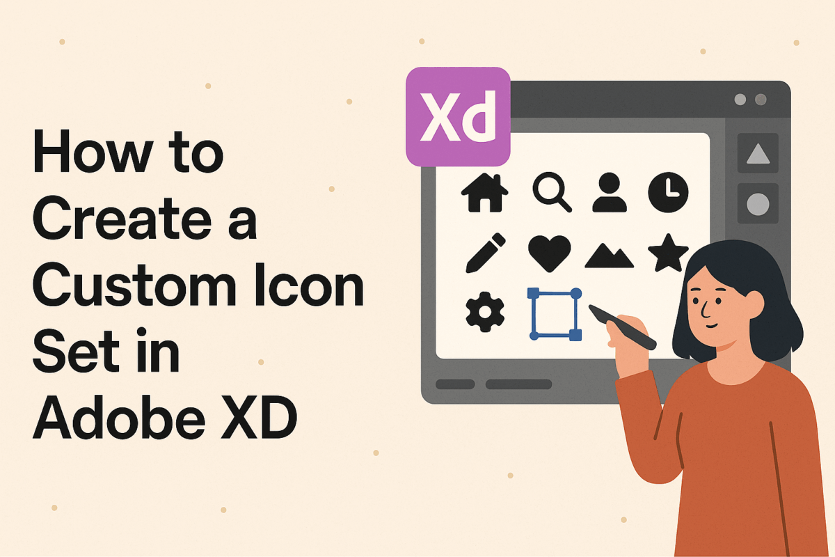 How to Create a Custom Icon Set in Adobe XD - Graphic Design Resource