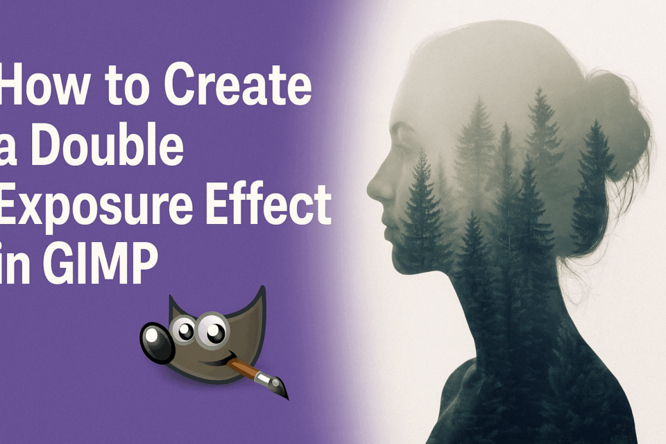 How to Create a Double Exposure Effect in GIMP - Graphic Design Resource