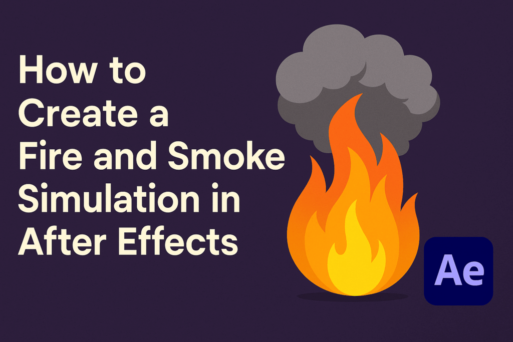 How to Create a Fire and Smoke Simulation in After Effects - Graphic ...
