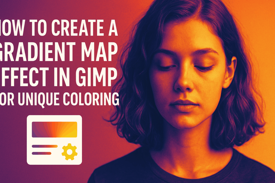 How to Create a Gradient Map Effect in GIMP for Unique Coloring ...