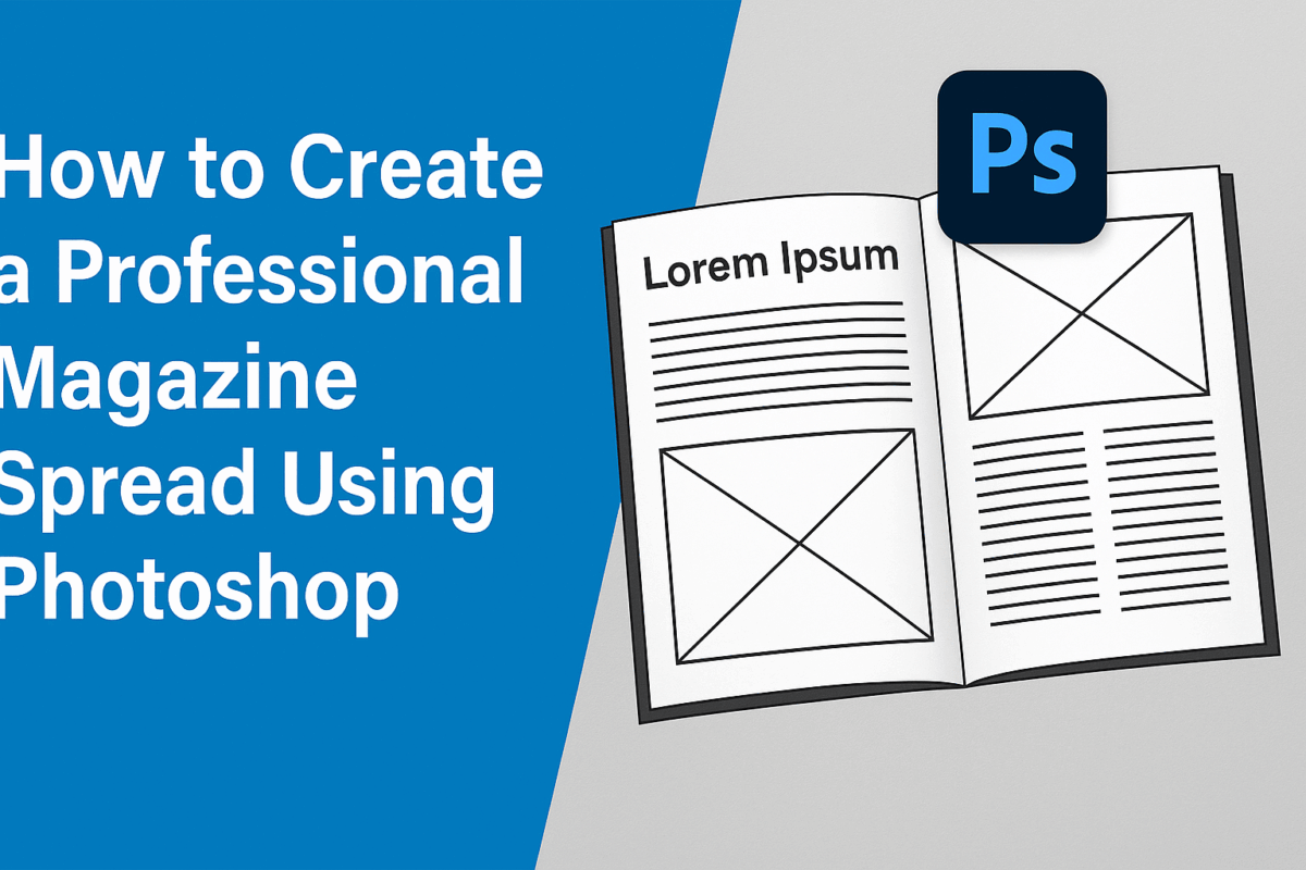 How to Create a Professional Magazine Spread Using Photoshop - Graphic ...