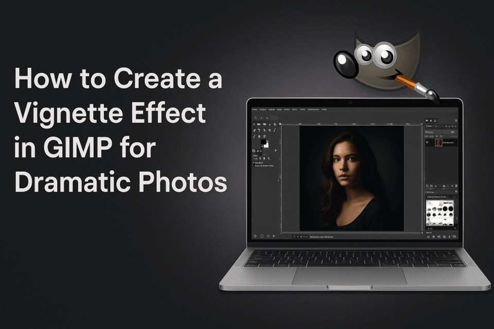 How to Create a Vignette Effect in GIMP for Dramatic Photos - Graphic Design Resource