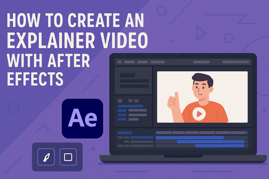 How To Create An Explainer Video With After Effects Graphic Design