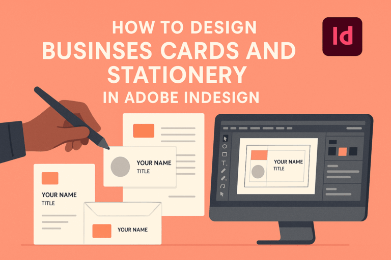 How to Design Business Cards and Stationery in Adobe InDesign - Graphic ...
