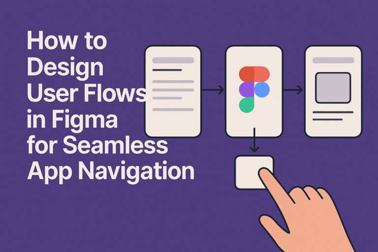 How to Design User Flows in Figma for Seamless App Navigation - Graphic ...