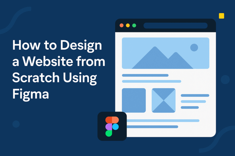 How to Design a Website from Scratch Using Figma - Graphic Design Resource