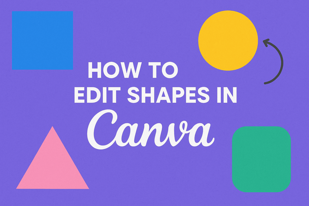 How to Edit Shapes in Canva
