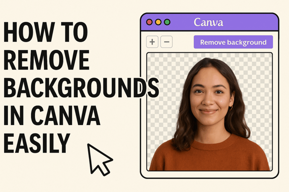 How to Remove Backgrounds in Canva Easily - Graphic Design Resource