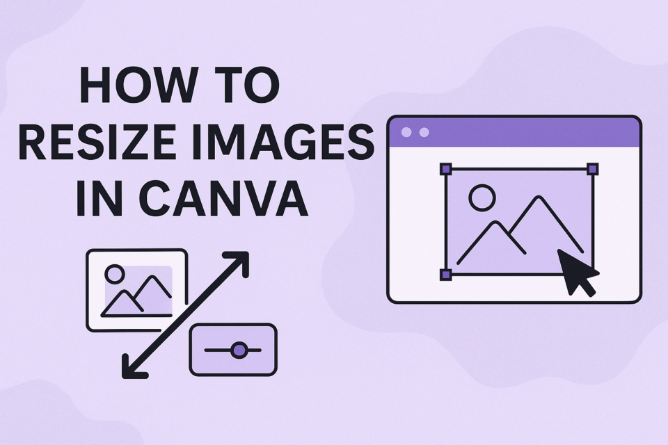 How to Resize Images in Canva - Graphic Design Resource