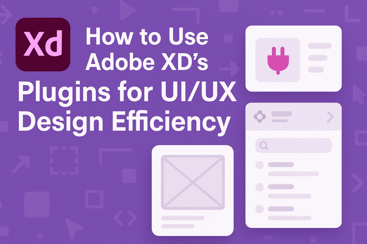 How to Use Adobe XD’s Plugins for UI/UX Design Efficiency - Graphic ...