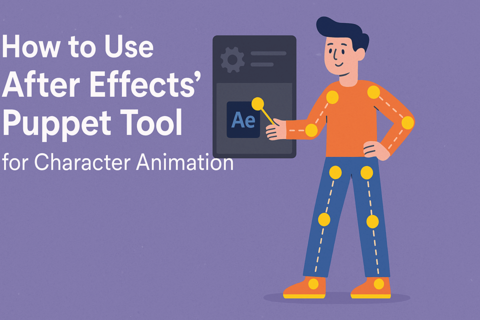 How to Use After Effects’ Puppet Tool for Character Animation - Graphic Design Resource