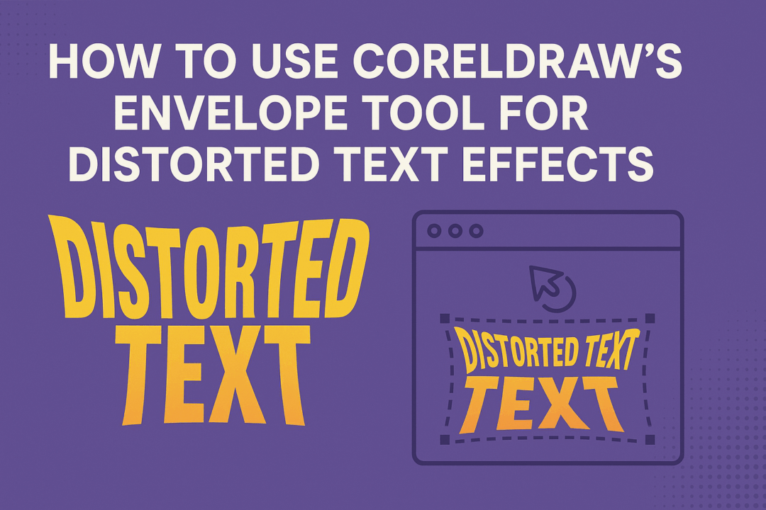 How to Use CorelDRAW’s Envelope Tool for Distorted Text Effects ...